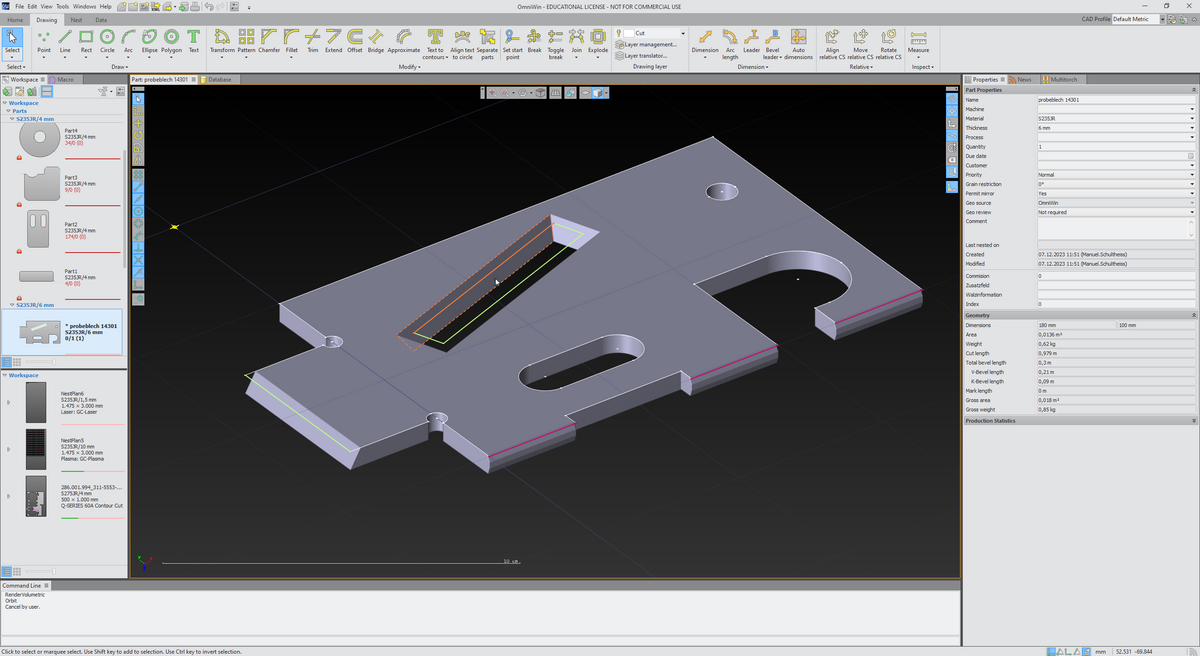 OmniWin - Messer Cutting Systems